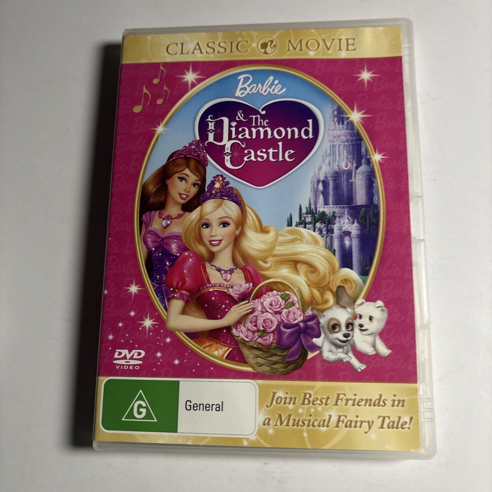 Barbie and the Diamond Castle (DVD, 2008) Region 4 &2 – Retro Unit