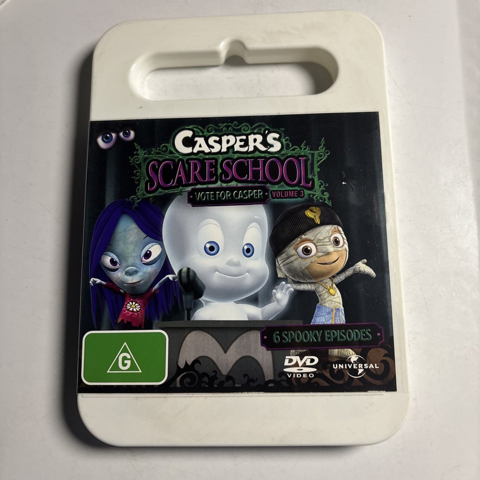 Casper's Scare School - Vote for Casper (DVD, 2009) Region 4 &2 – Retro ...