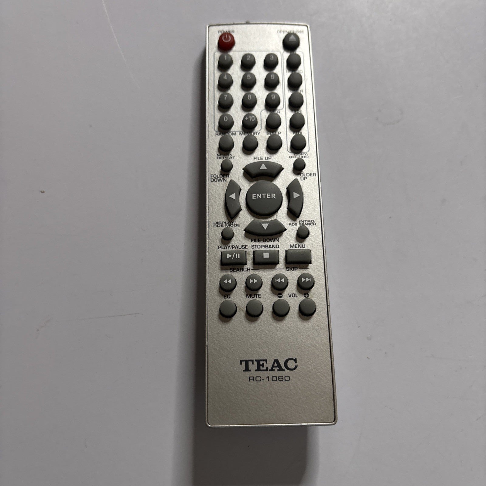 Genuine Teac RC-1060 Remote Control For CD Tuner Tape – Retro Unit