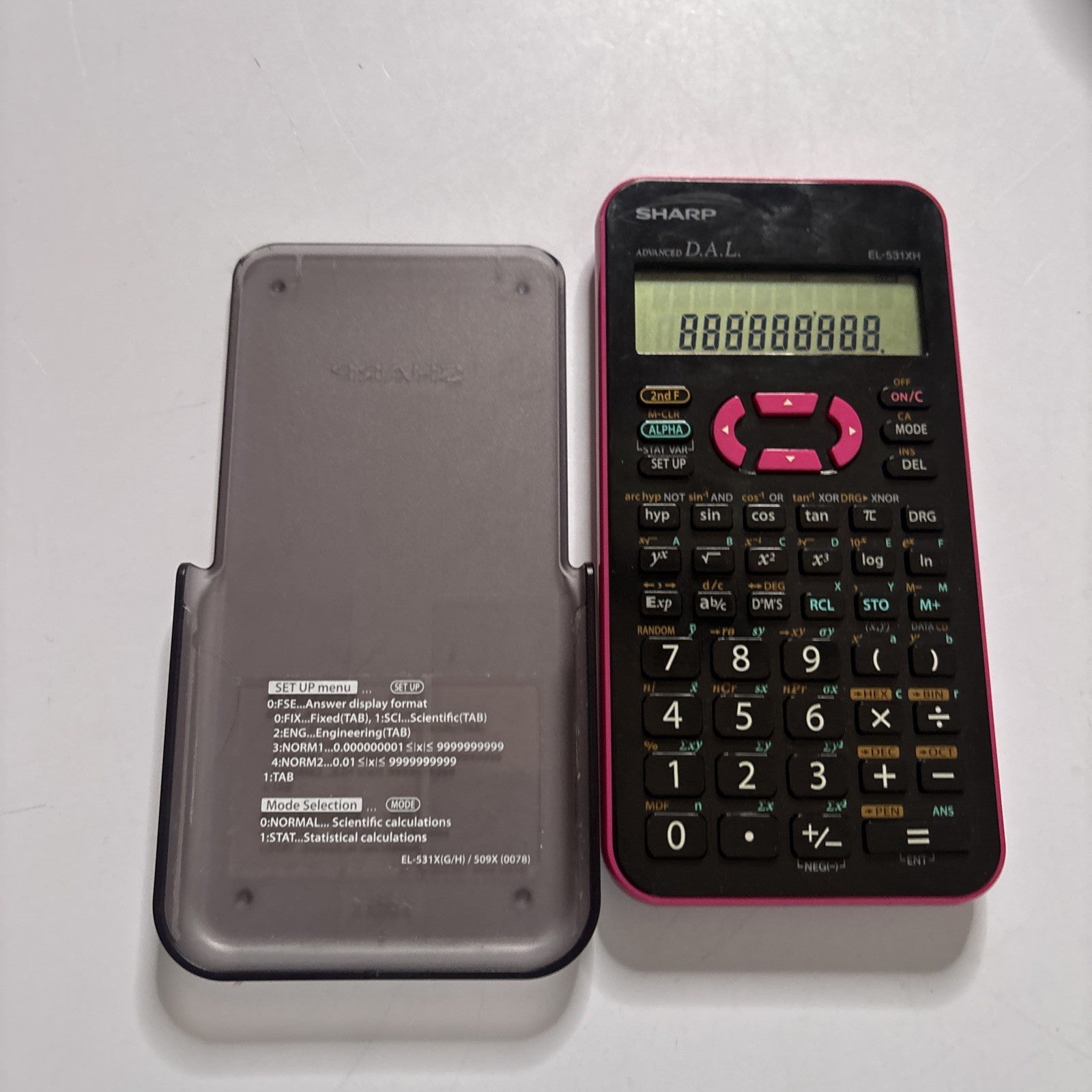 Sharp Advanced D.A.L Scientific Calculator EL-531XH – Retro Unit