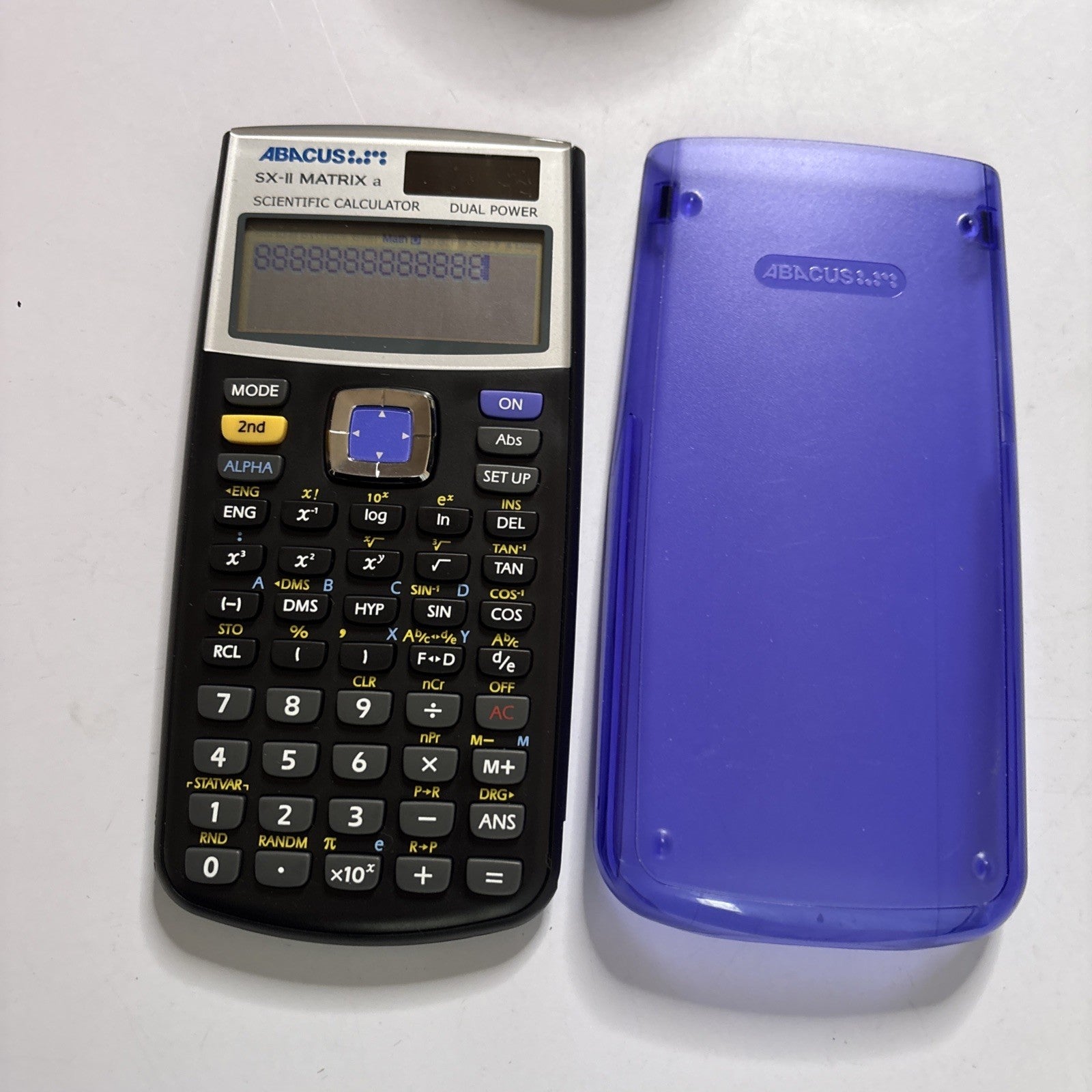 Abacus SX-II Matrix A Scientific Calculator Dual Power Solar – Retro Unit