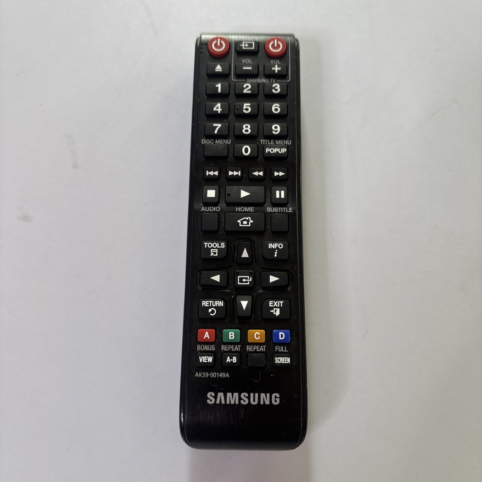 Genuine Samsung AK59-00149A Remote Control For Samsung Bluray DVD Play ...