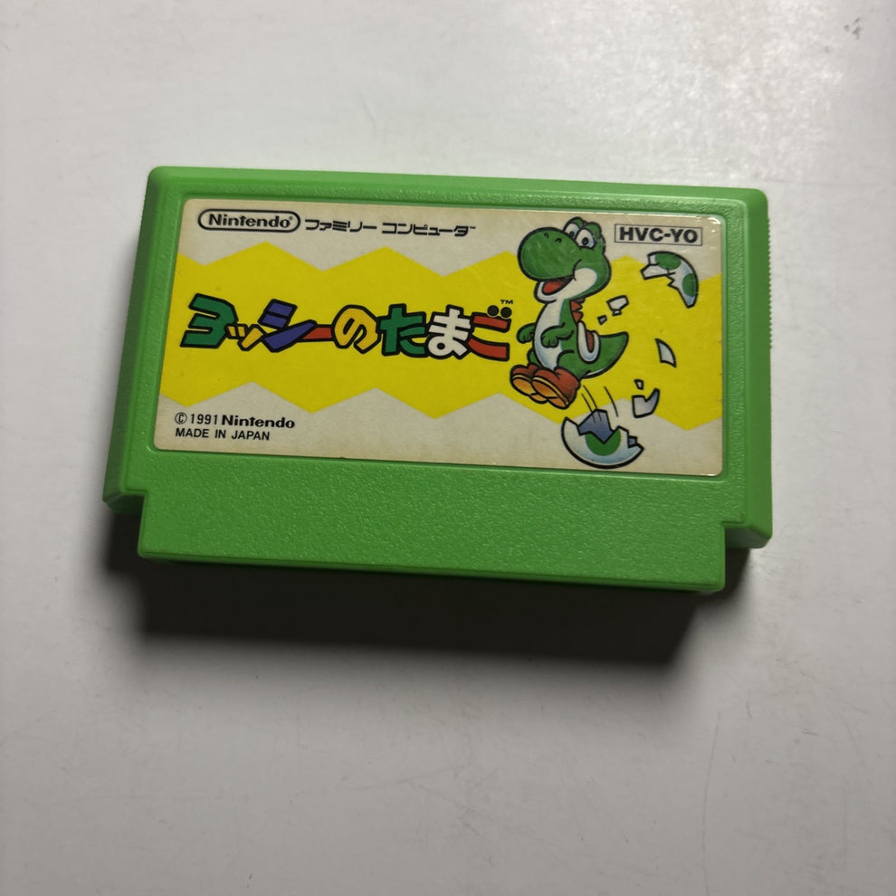 Yoshi's Egg FC Nintendo Famicom NES NTSC-J Japan 1991 HVC-YO Game ...