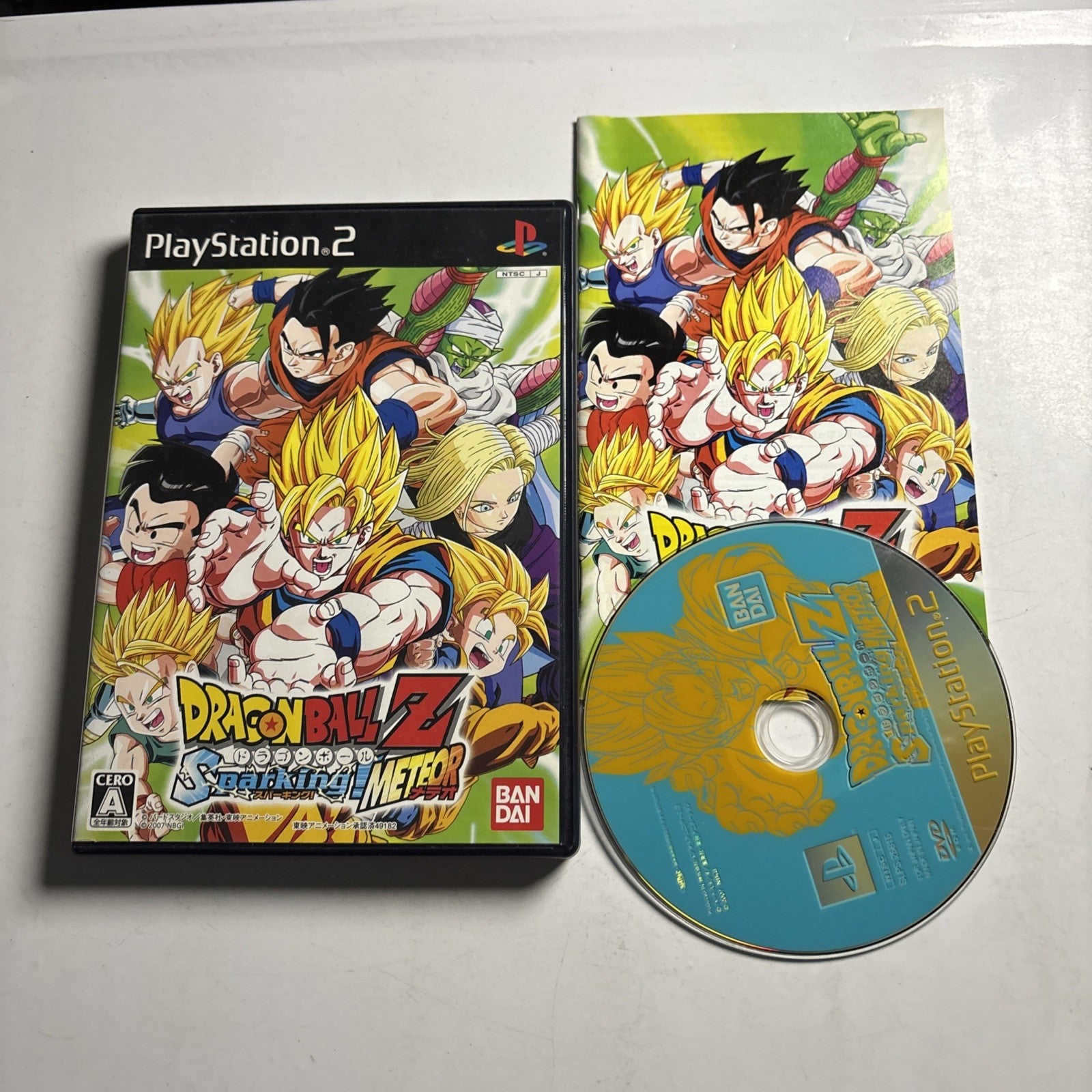 Dragon Ball Z Sparking! Meteor PS2 Sony PlayStation NTSC-J JAPAN Game ...