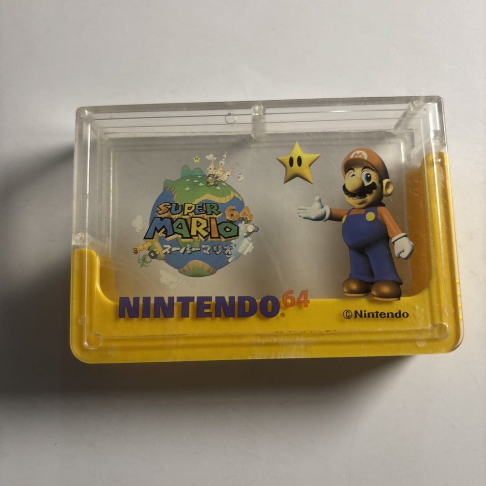 Official Super Mario 64 Nintendo 64 Cartridge Case – Retro Unit