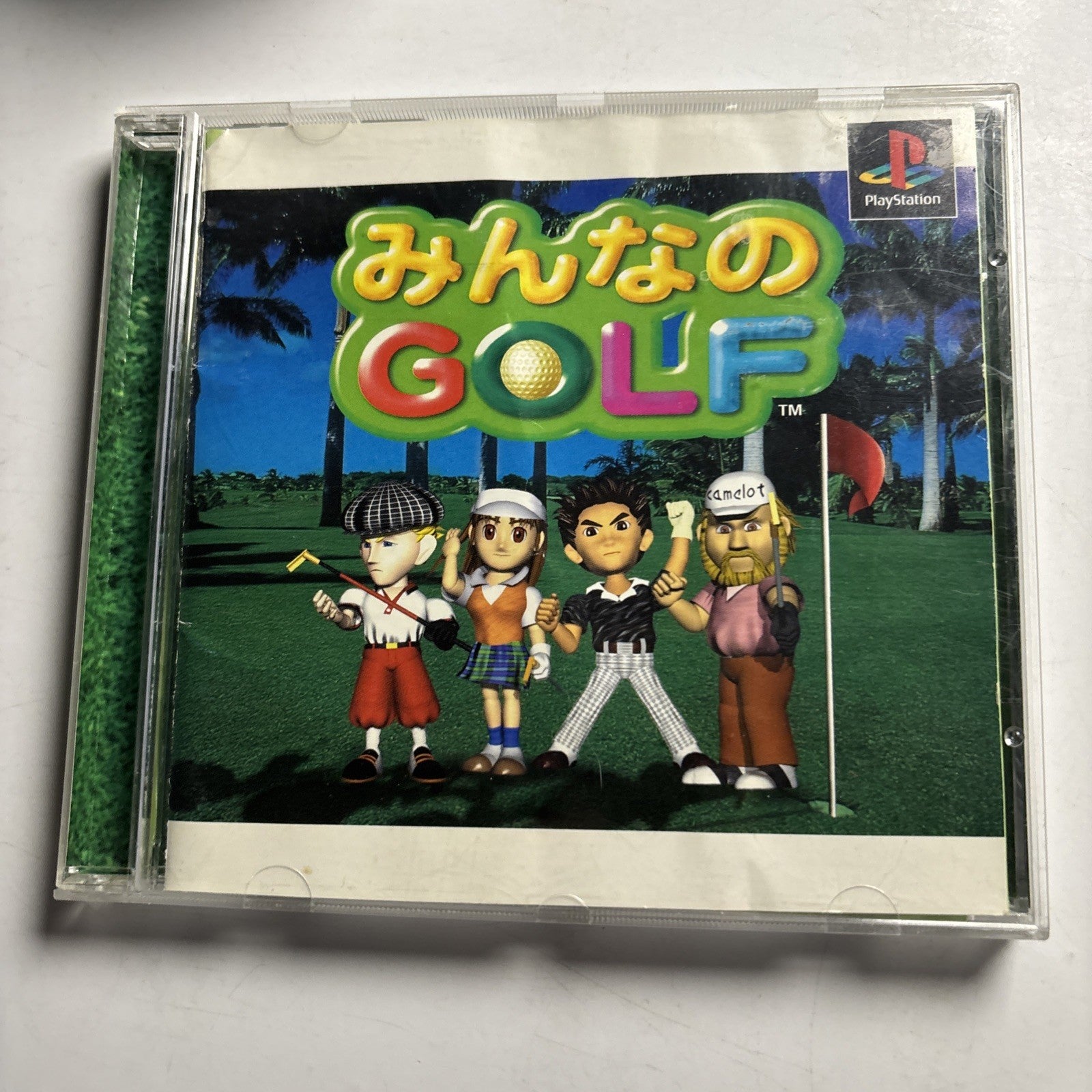 Minna no Golf 1: Everybodys Golf 1 1997 PS1 Sony PlayStation NTSC-J JA ...