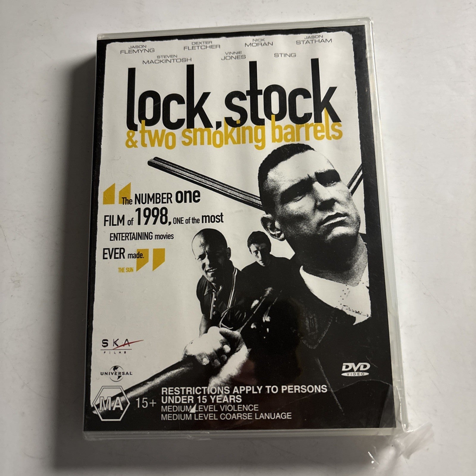 Lock, Stock And Two Smoking Barrels (DVD, 1998) Jason Statham Region 4 ...