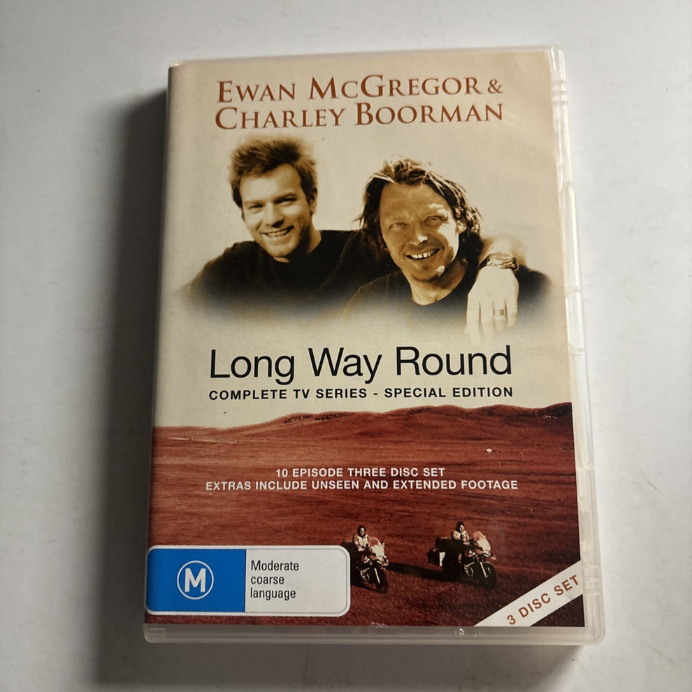 Long Way Round: The Complete TV Series (DVD, 2004) Region 4 NEW – Retro ...