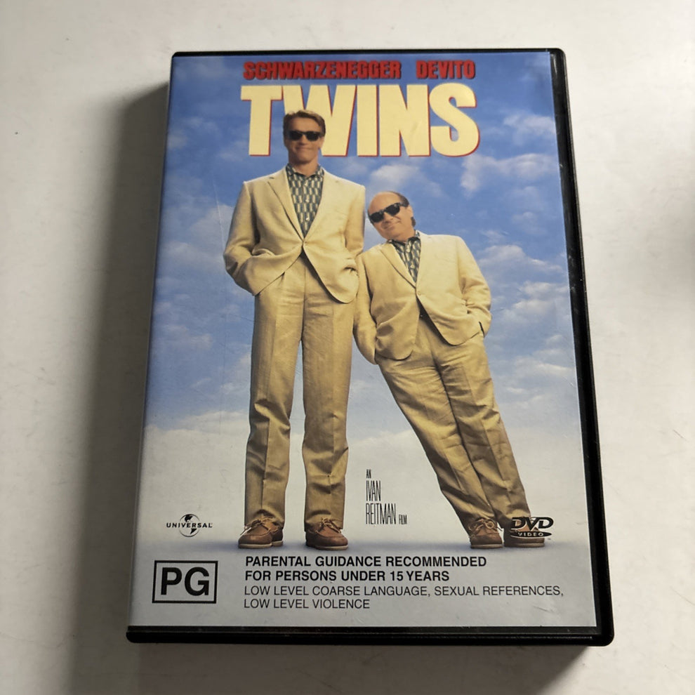 Twins (DVD, 1988) Danny DeVito, Arnold Schwarzenegger Region 4 – Retro Unit