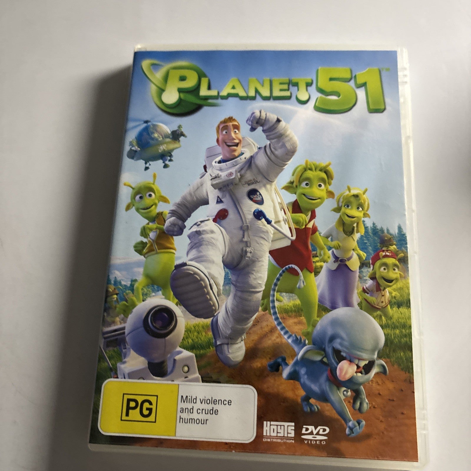 Planet 51 (DVD, 2009) The Rock Dwayne Johnson Animation Film Region 4 ...