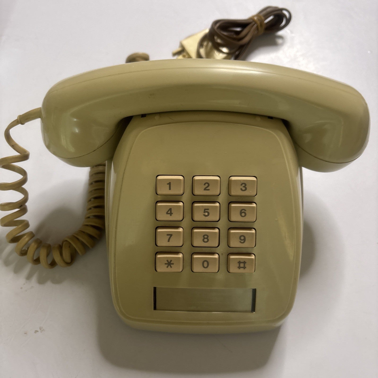 Telecom Rotary Dial Landline Telephone Wired No 2821/83 – Retro Unit