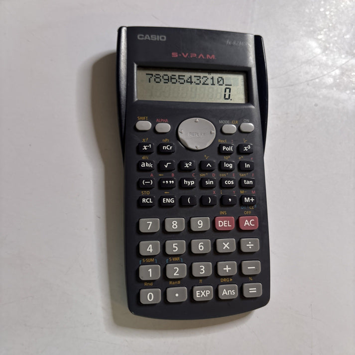 Casio Fx-82MS SVPAM Scientific Calculator – Retro Unit