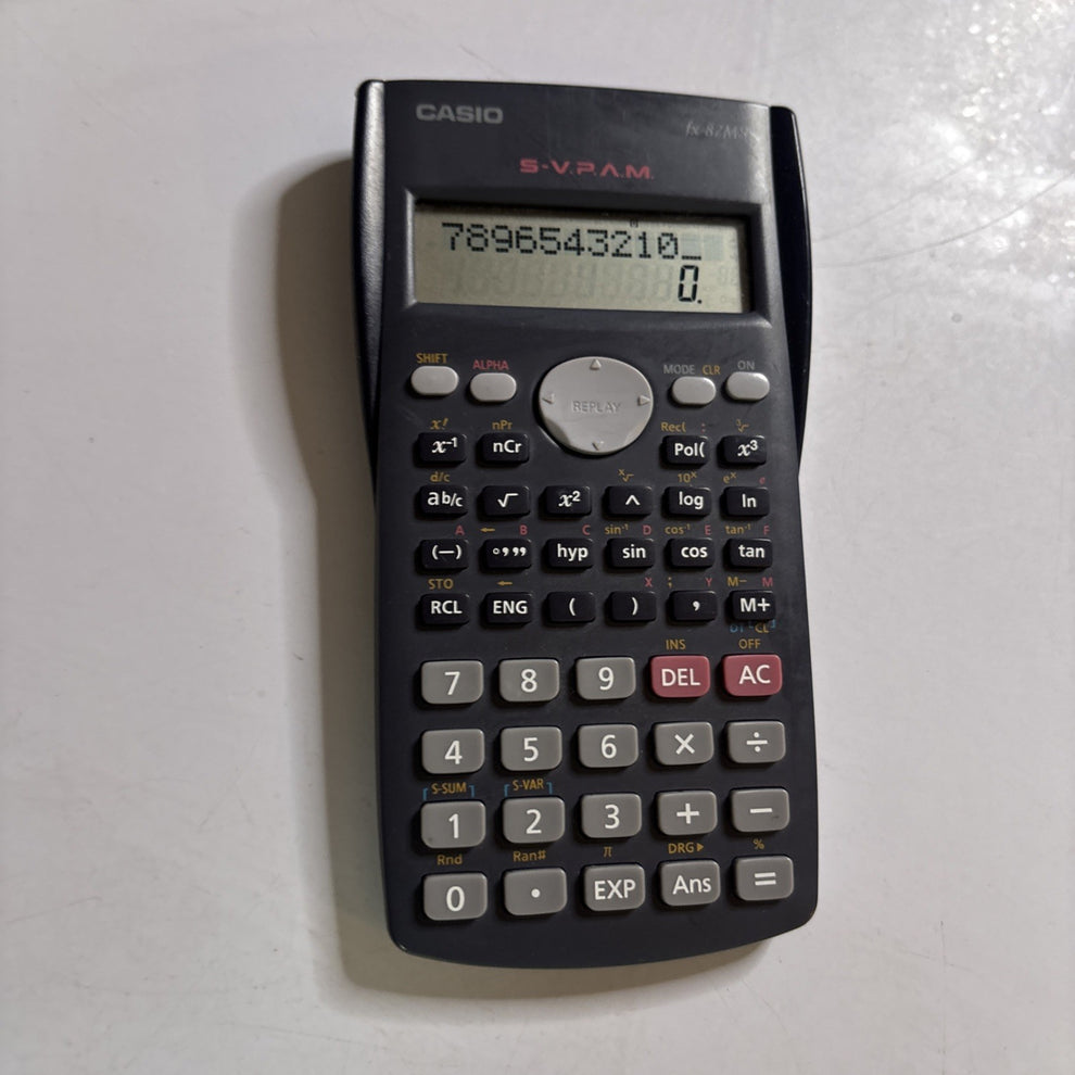 Casio Fx-82MS SVPAM Scientific Calculator – Retro Unit