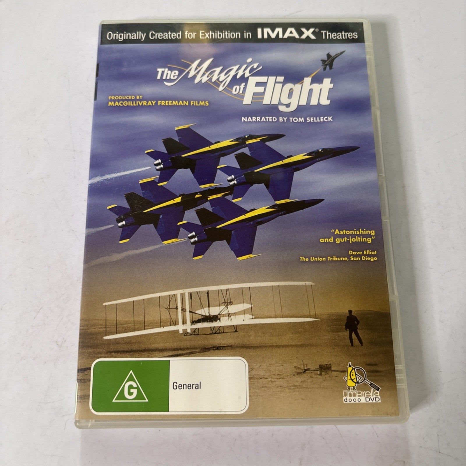 IMAX: The Magic of Flight (DVD, 1996) All Regions – Retro Unit