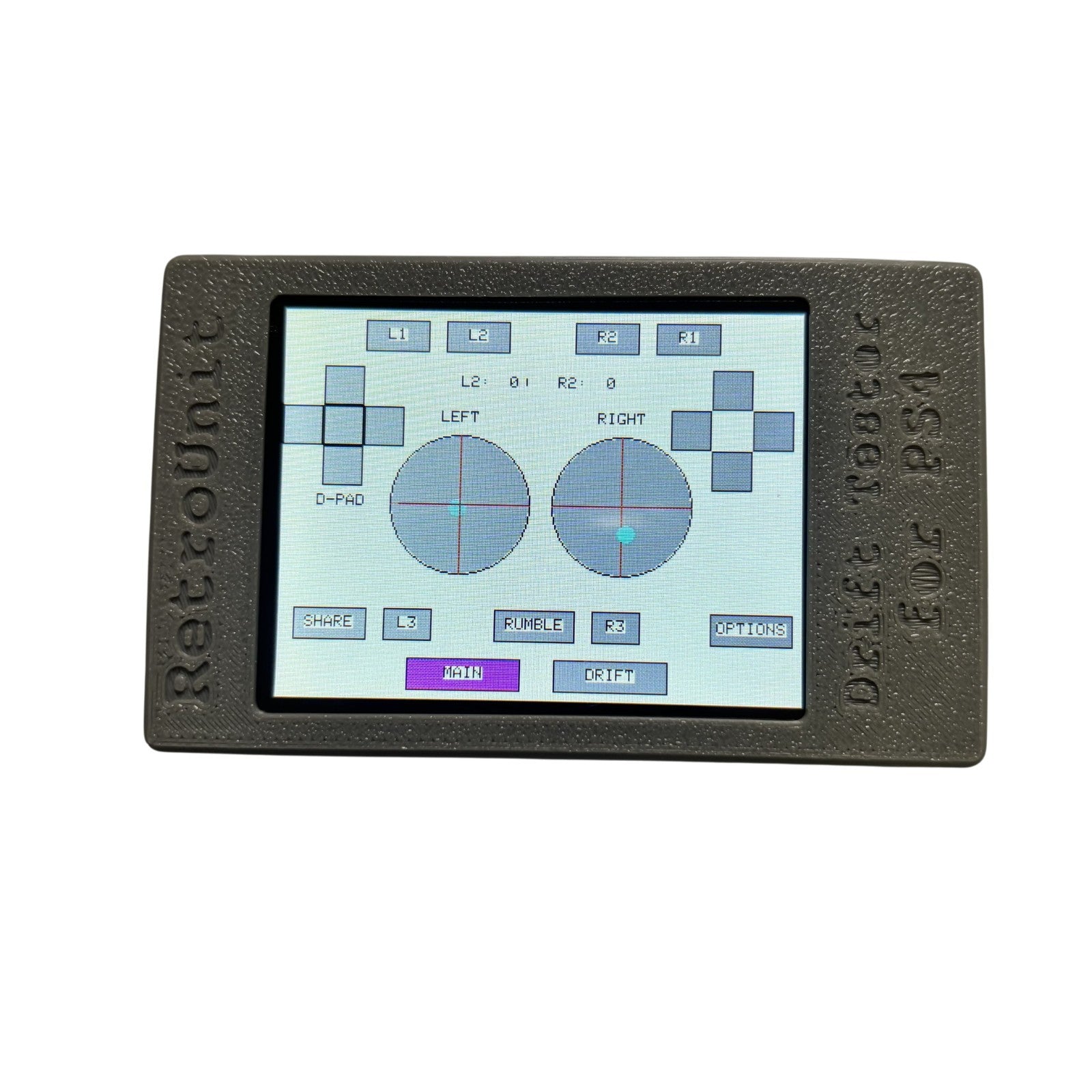 RetroUnit Controller Drift & Button Tester for PS4 - Test Drift in Sec ...