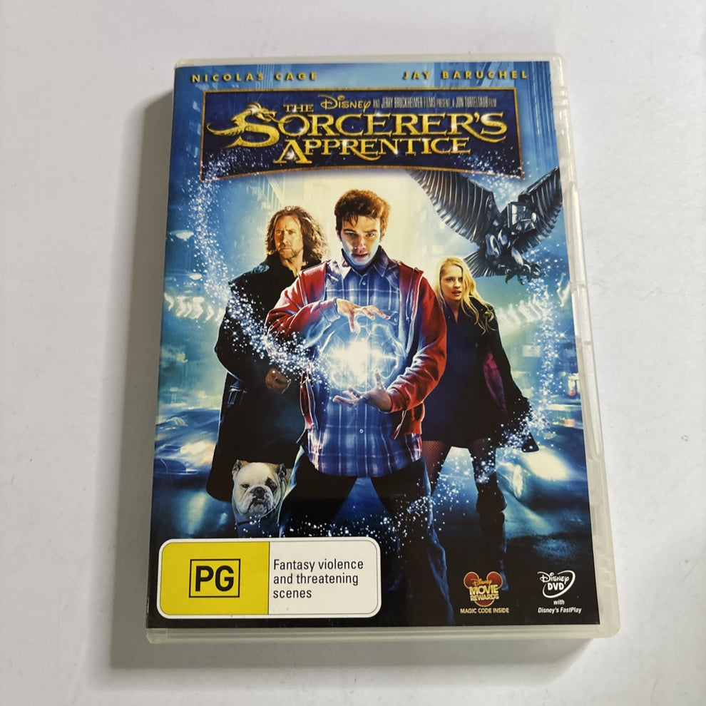 The Sorcerer's Apprentice (DVD, 2010) Nicholas Cage Disney Region 4 ...