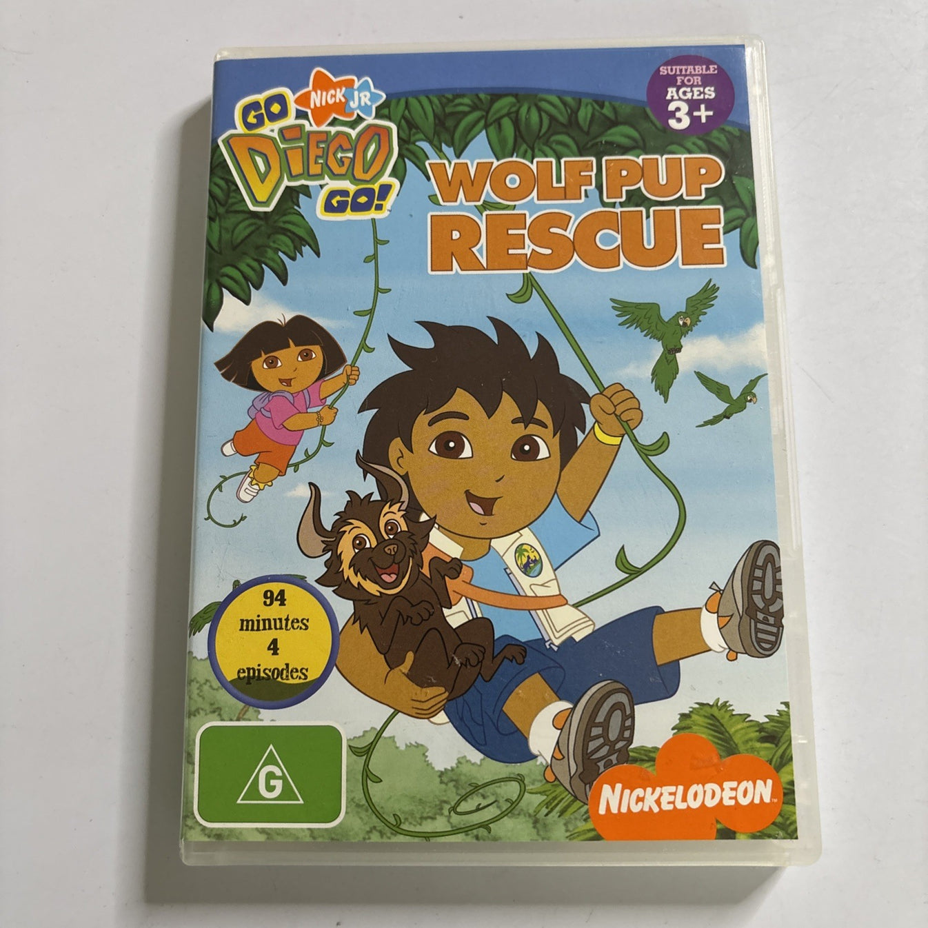 Go Diego Go! - Wolf Pup Rescue (DVD, 2005) Region 4 – Retro Unit