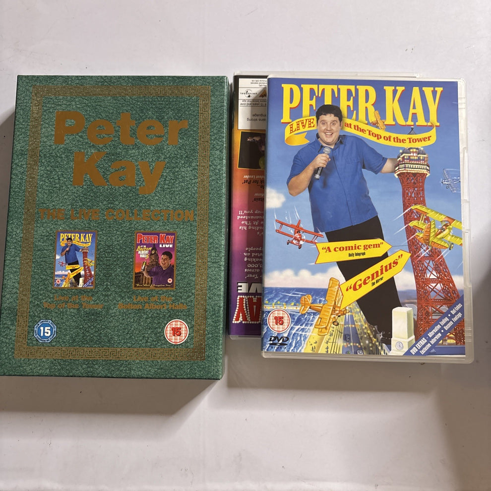 Peter Kay - The Live Collection (DVD, 2-Disc) Region 4,2 – Retro Unit