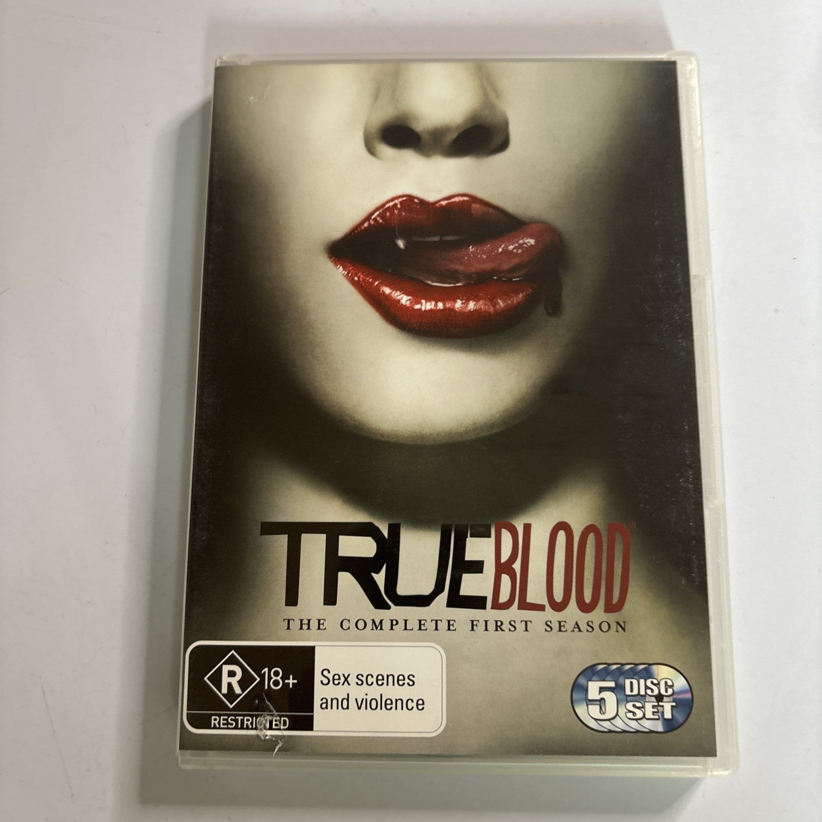 True Blood - Season 1 (DVD, 2009) 5 Disc Set Region 4 – Retro Unit