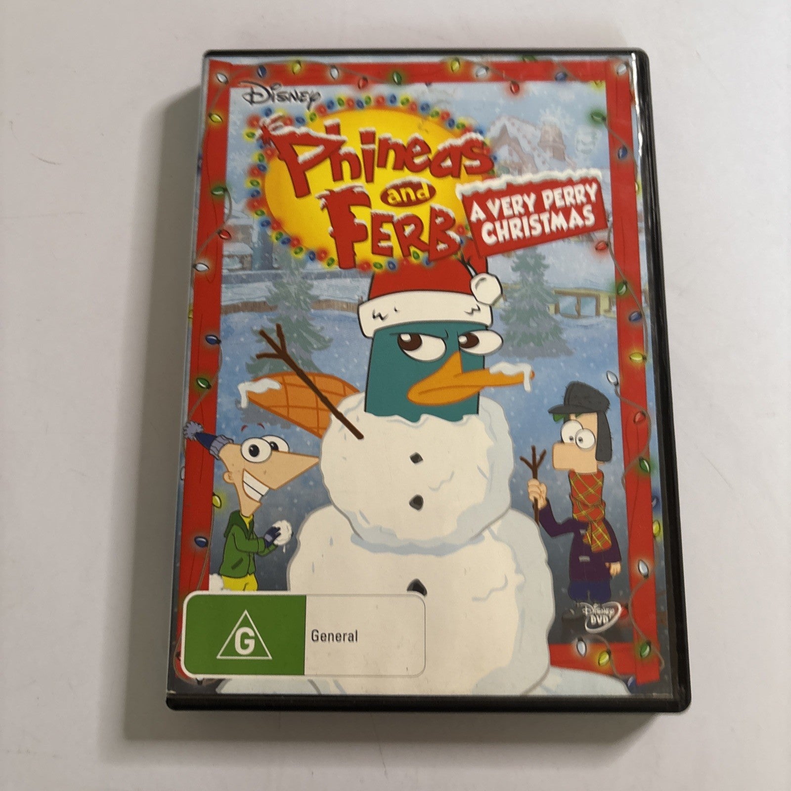 Phineas and Ferb - A Very Perry Christmas (DVD, 2009) Region 4 Disney ...