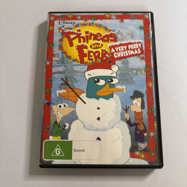 Phineas and Ferb - A Very Perry Christmas (DVD, 2009) Region 4 Disney ...