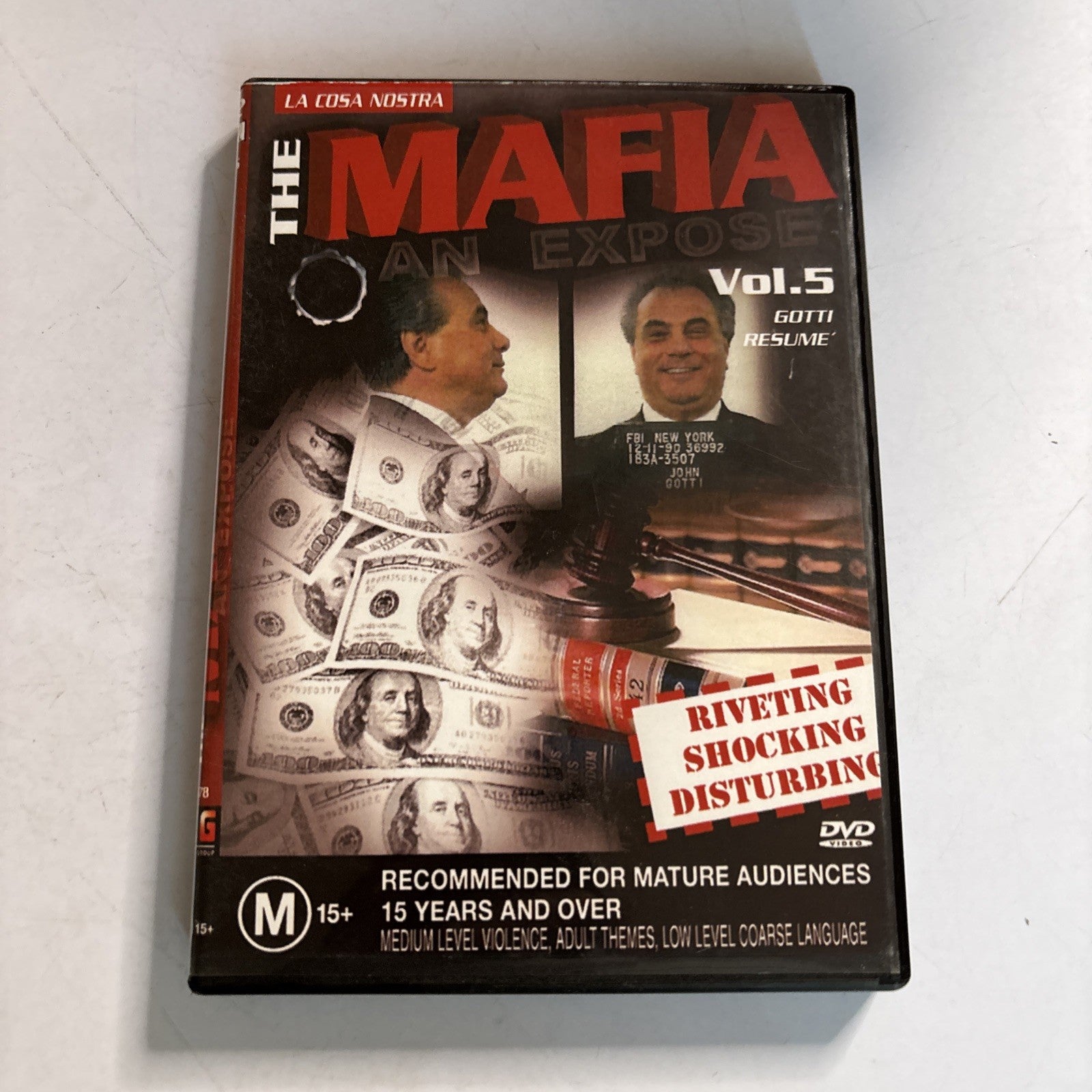The Mafia - Vol 5: Gotti / Resume DVD All Regions NEW – Retro Unit