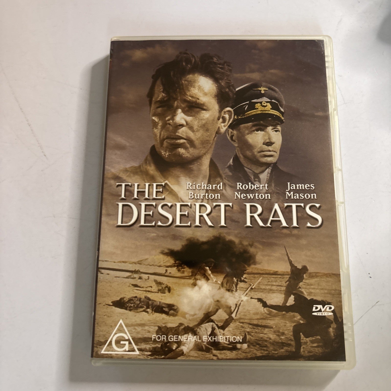 The Desert Rats (DVD, 1953) Richard Burton, James Mason Region 4 ...
