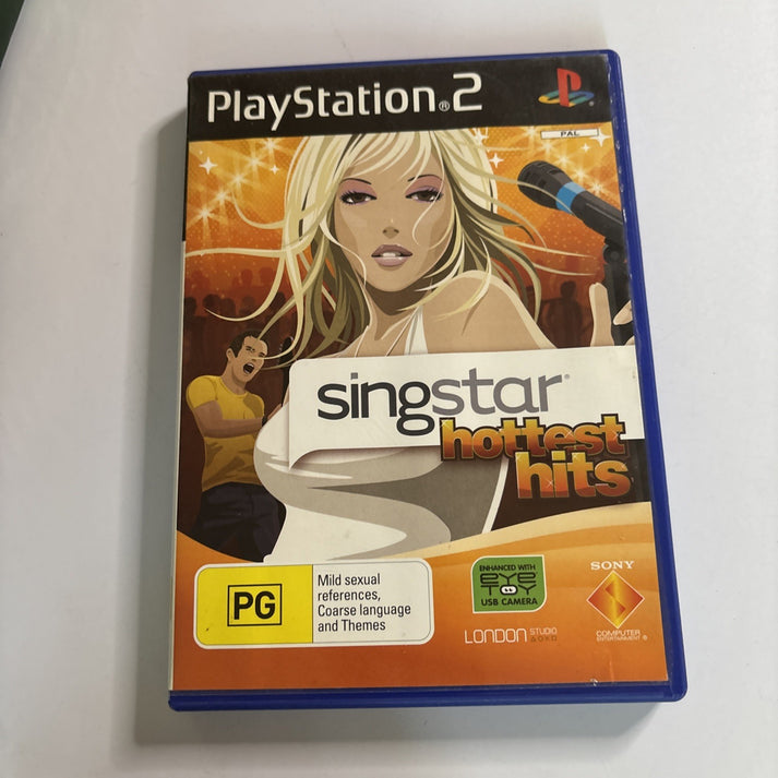SingStar Hottest Hits (PlayStation 2 PS2) With Manual PAL – Retro Unit