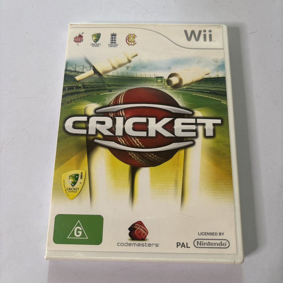 Cricket - Nintendo Wii Game Wii PAL Aus Edition – Retro Unit