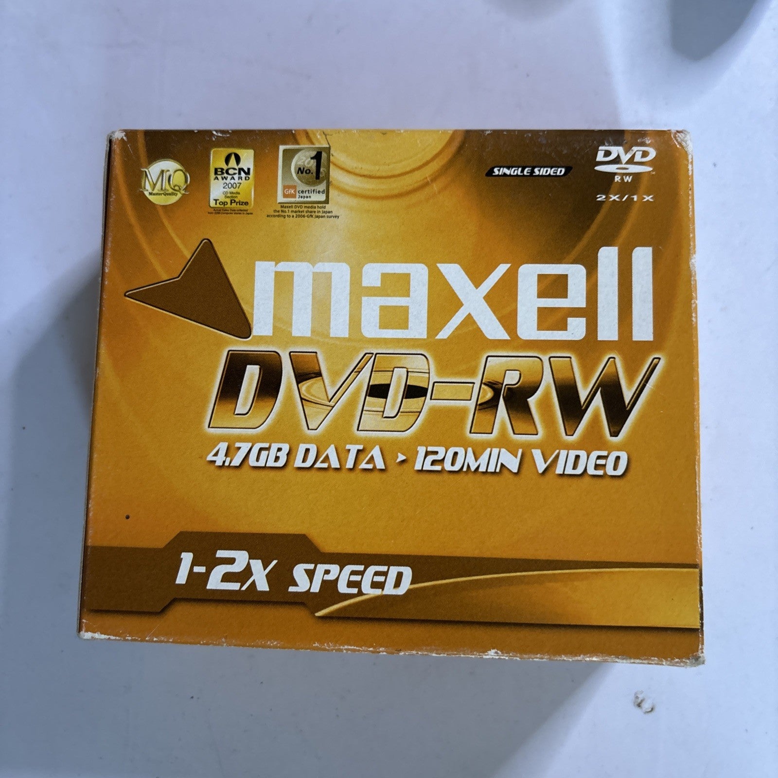 Maxwell DVD-RW 4.7gb Data Blank 5 Pieces NEW – Retro Unit