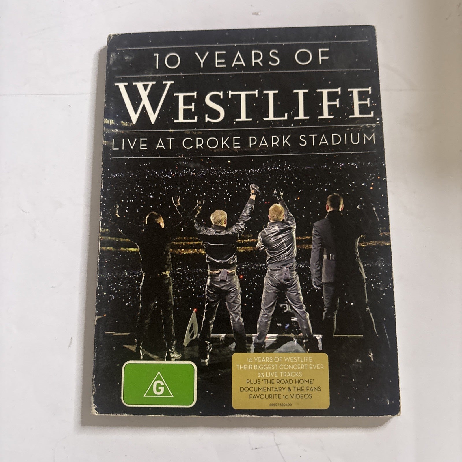Westlife: 10 Years of Westlife: Live at Croke Park Stadium (DVD 2008 ...