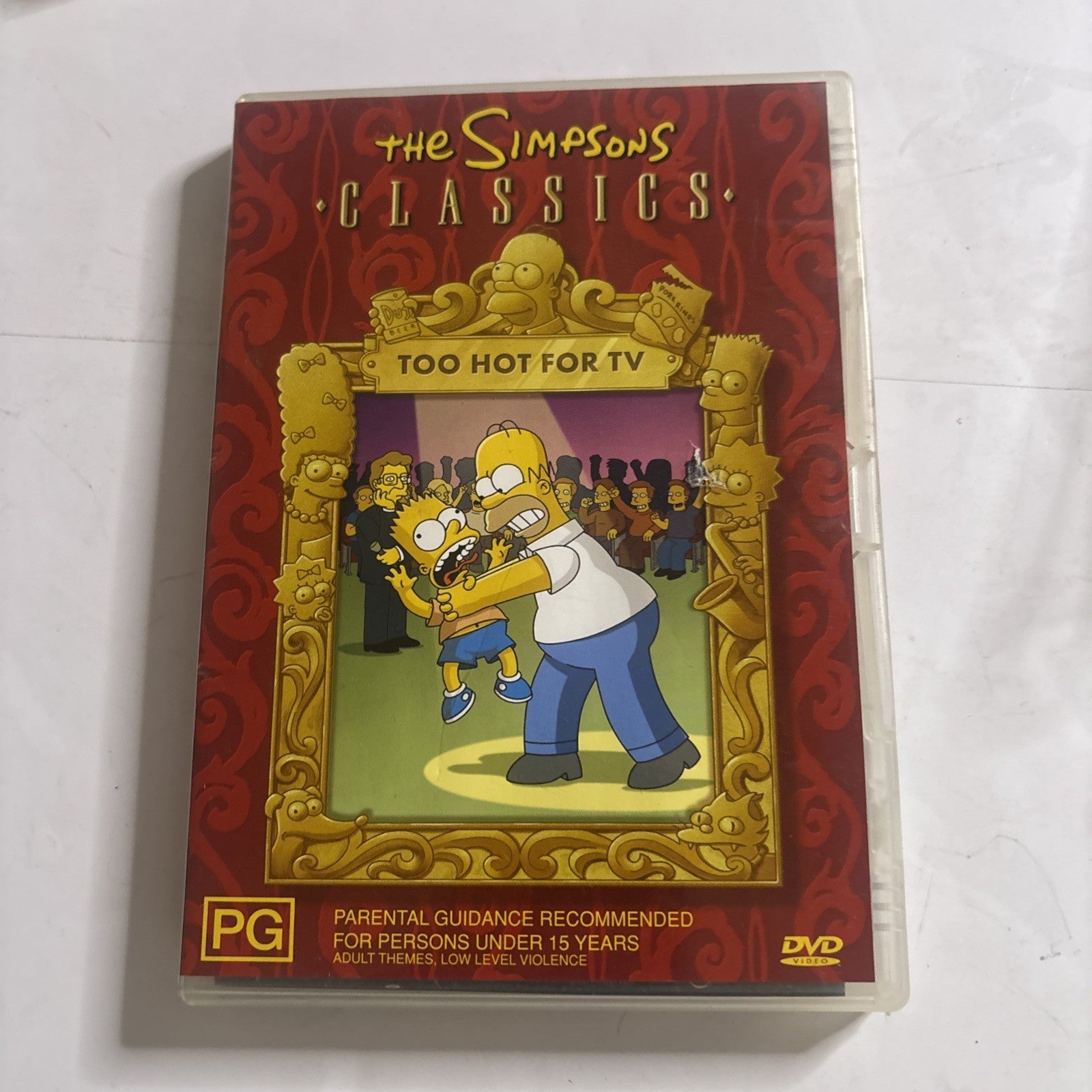 The Simpsons - Too Hot for TV (DVD, 1999) Region 4 – Retro Unit