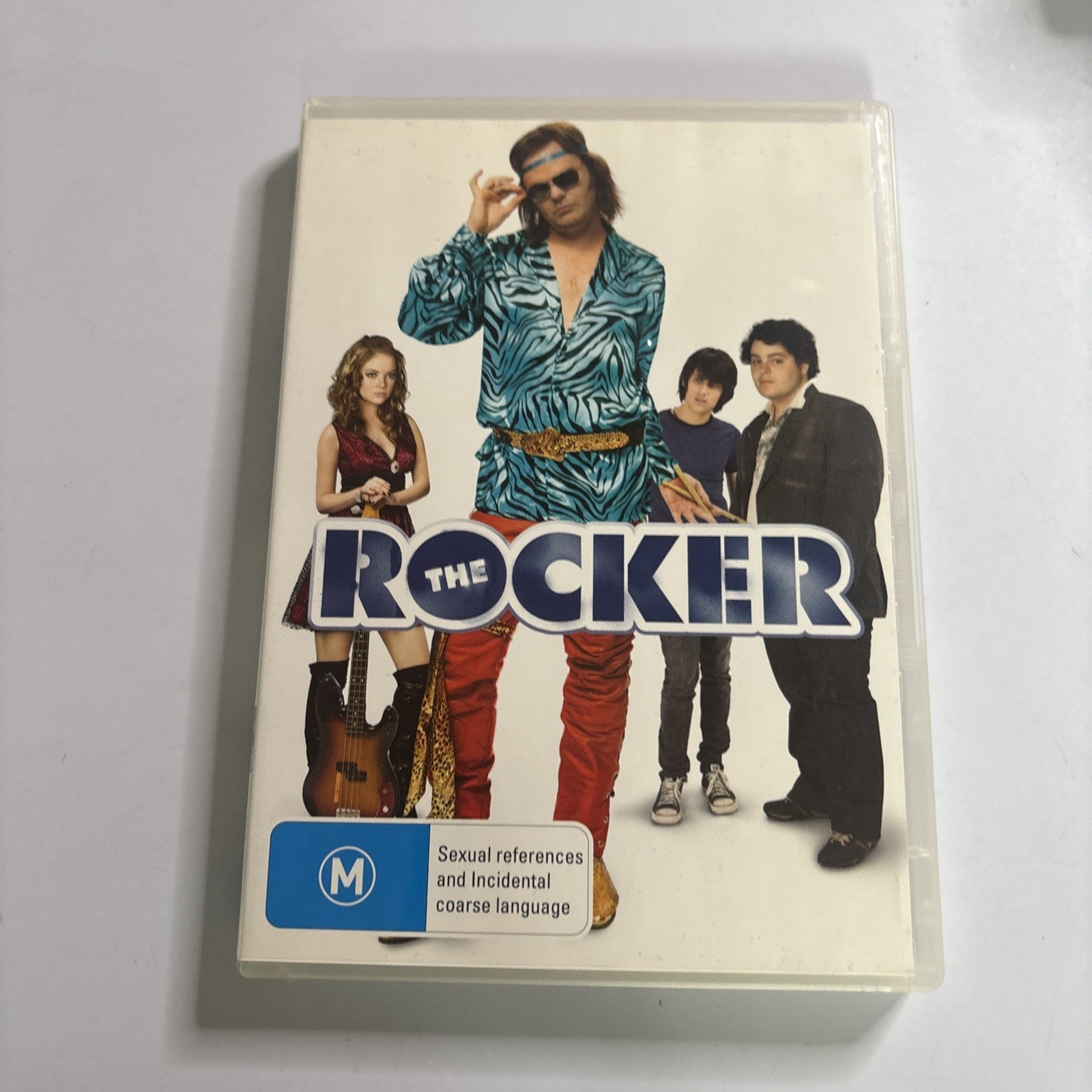 The Rocker (DVD, 2008) Bradley Cooper, Jason Sudeikis, Aziz Ansari Reg ...