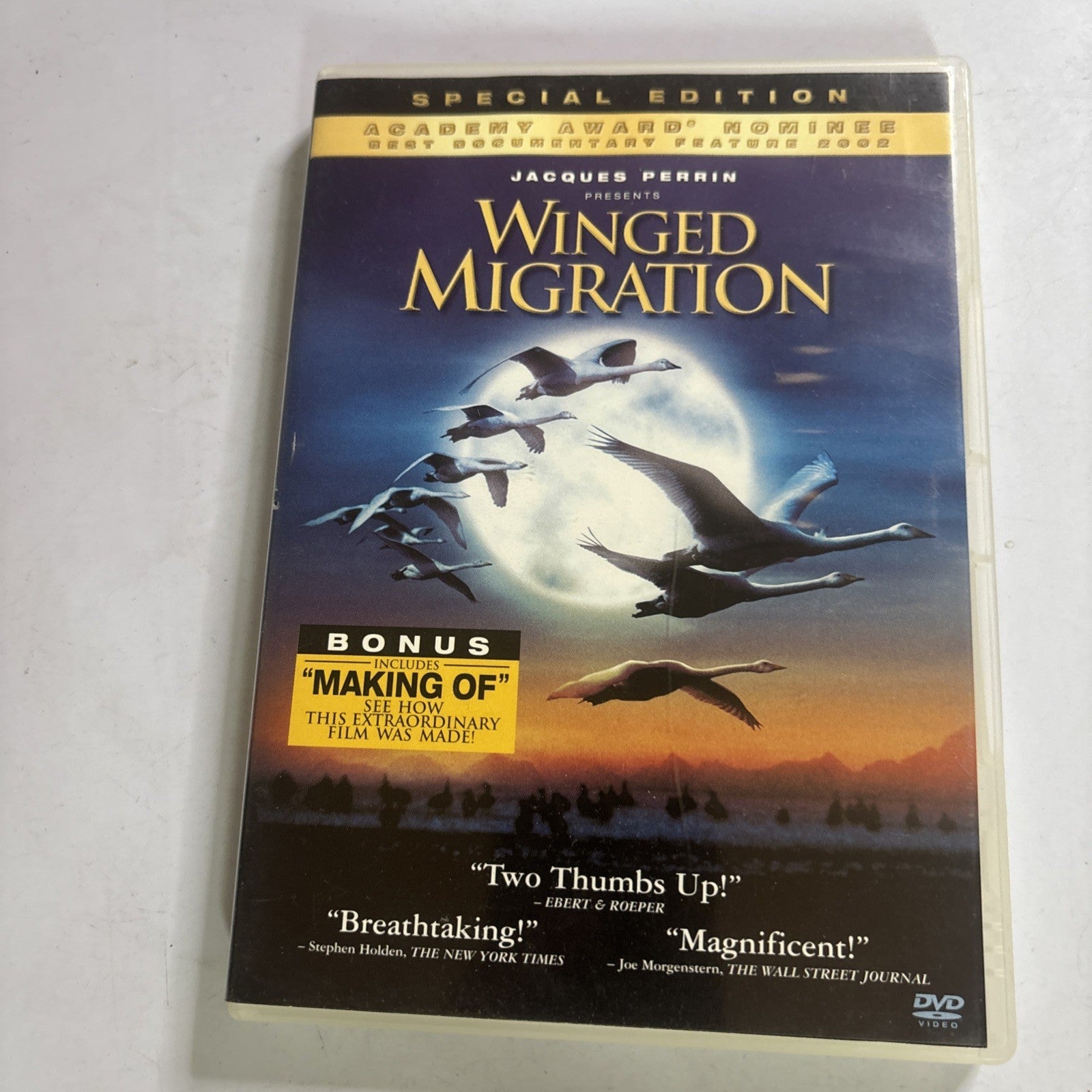 Winged Migration (DVD, 2003) Jacques Perrin Region 1 – Retro Unit