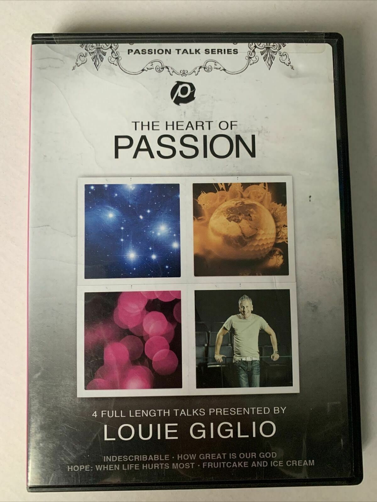 Passion Talk Series Louie Giglio - The Heart of Passion (DVD, 2009, 4 ...
