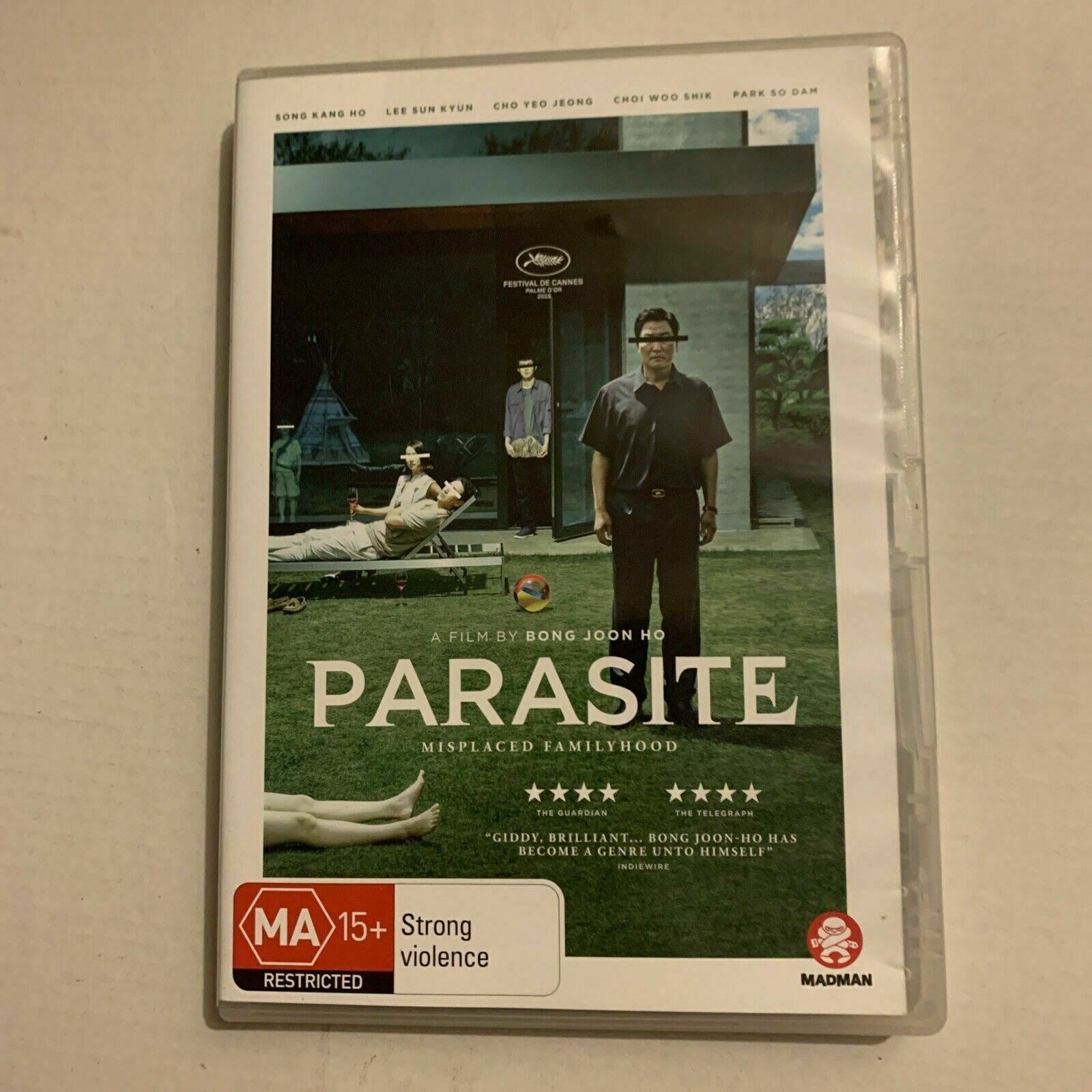 Parasite (DVD, 2019) Bong Joon Hi, Song Kang How, Lee Sun Kyung, Cho Y ...