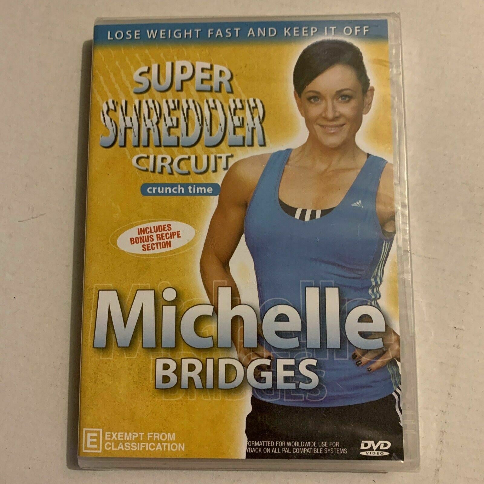*New Sealed* Michelle Bridges - Super Shredder Circuit (DVD, 2009) Reg ...
