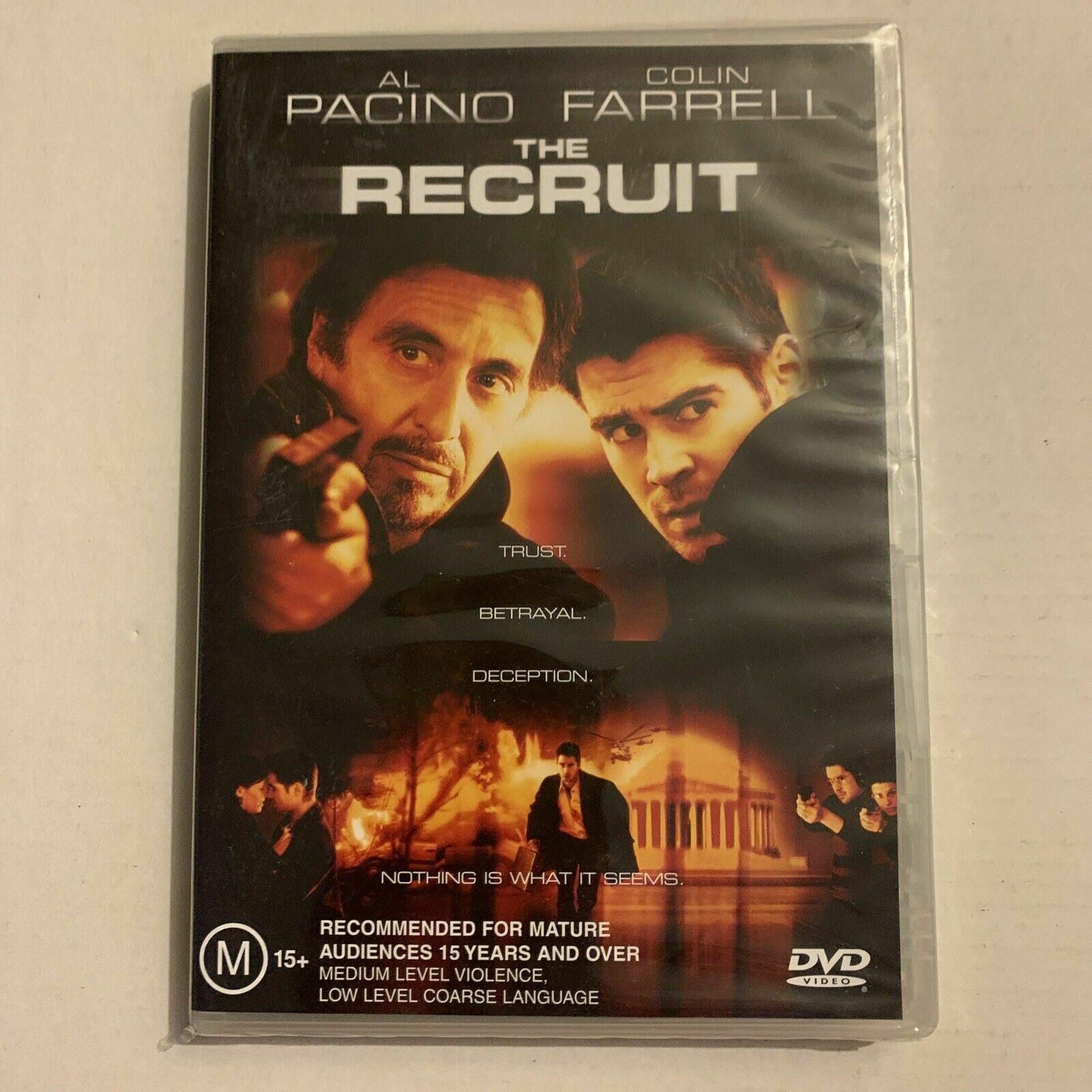 *New Sealed* The Recruit (DVD, 2003) Al Pacino, Colin Farrell Region 4 ...