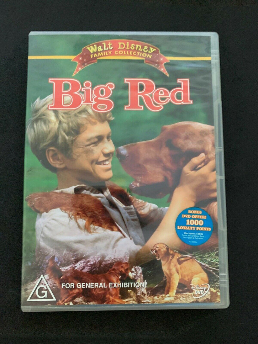 Big Red (DVD, 2004) Walter Pidgeon Region 4 – Retro Unit
