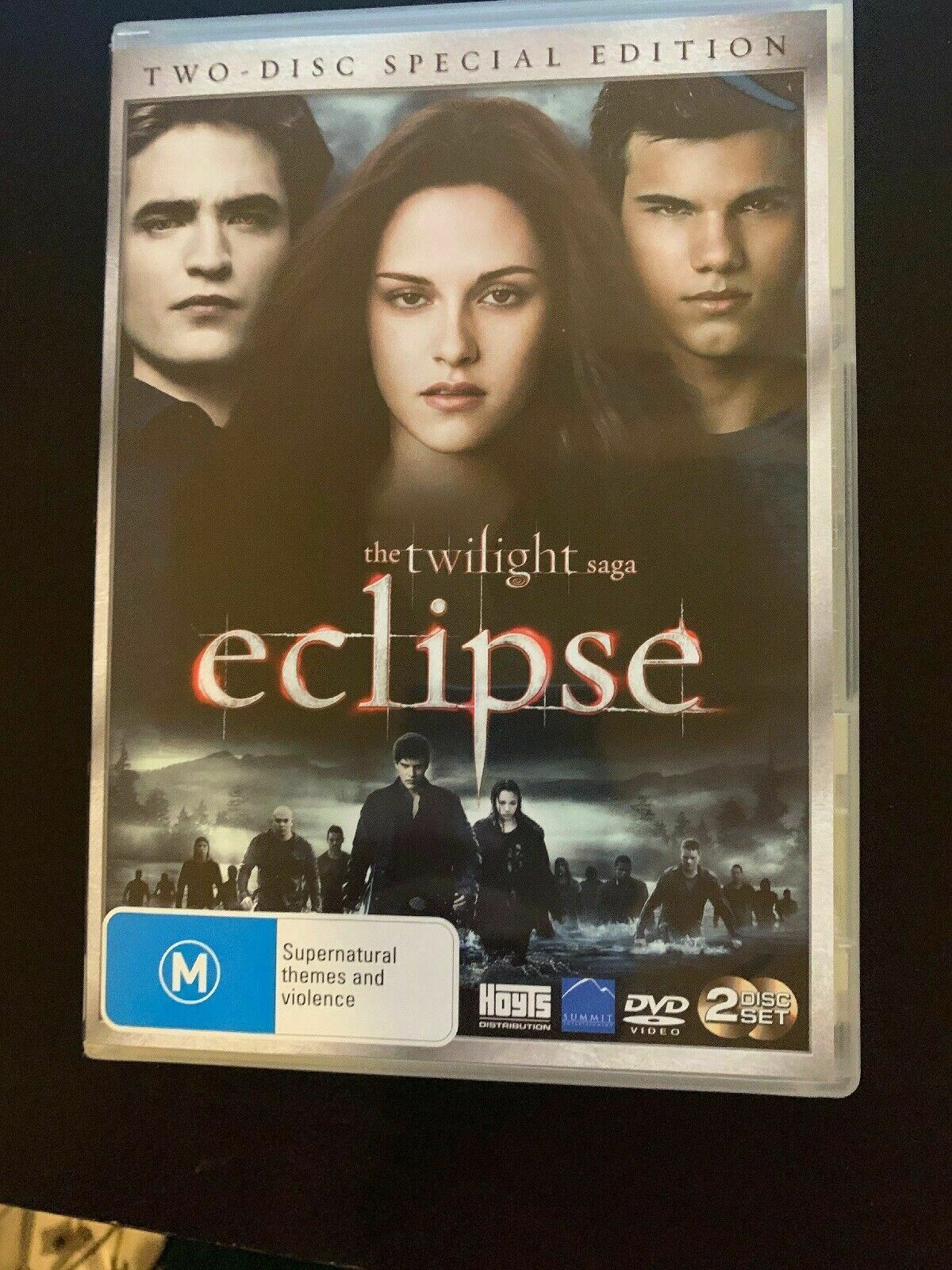 The Twilight Saga - Eclipse (DVD, 2010, 2-Disc Set) Region 4 NEW ...