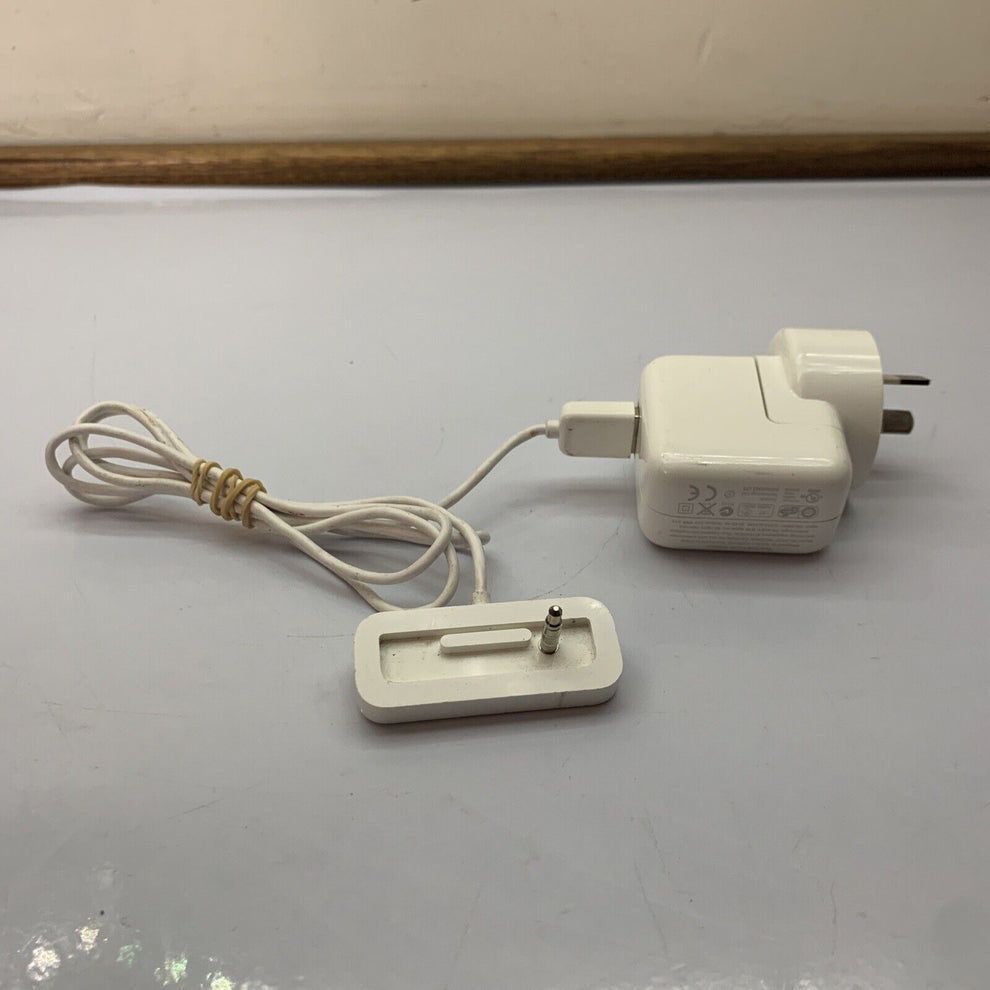 Genuine Apple iPod Shuffle Charger Dock USB 3.5mm and Power supply ...