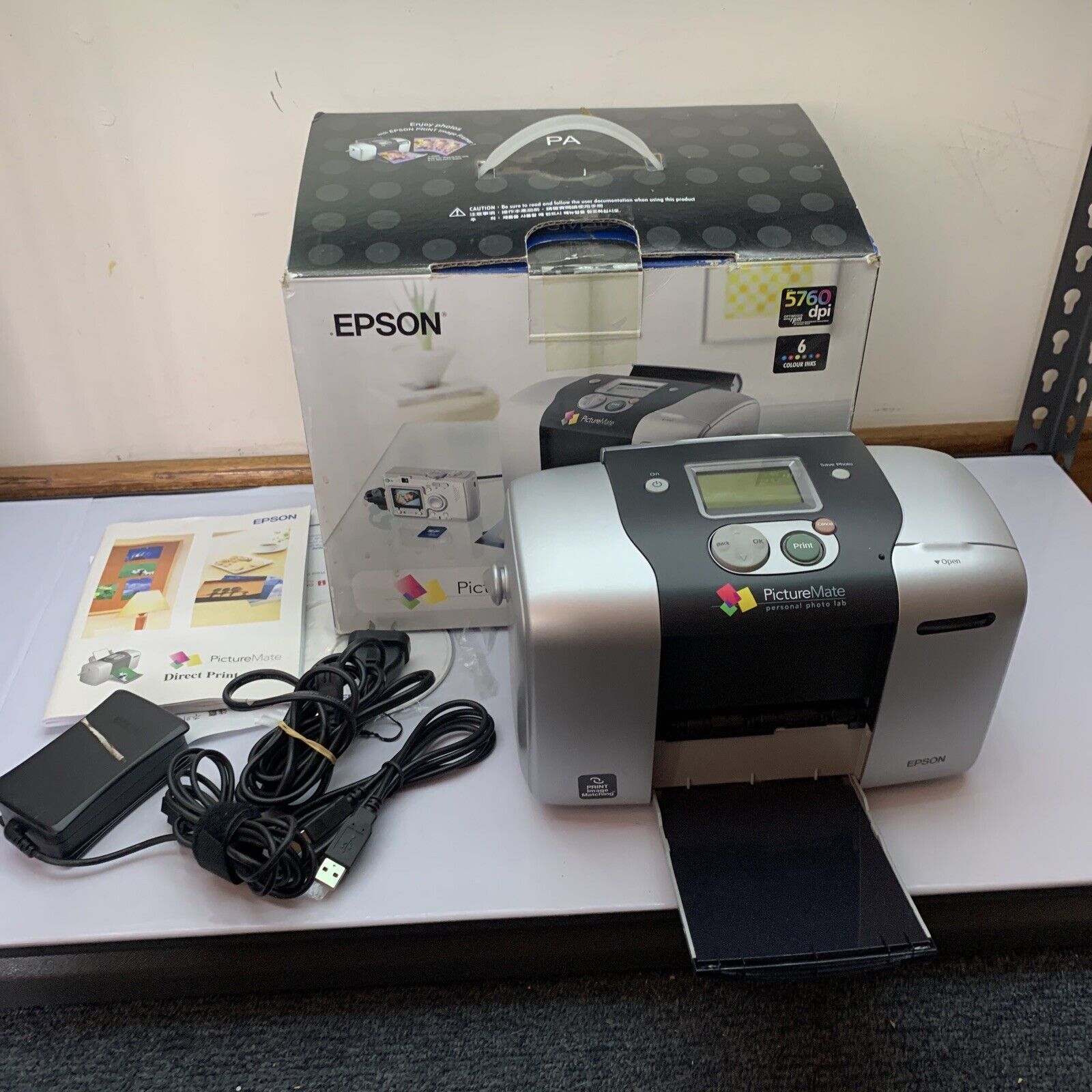 Epson PictureMate B271A Photo Lab Colour Quality Inkjet Printer – Retro ...
