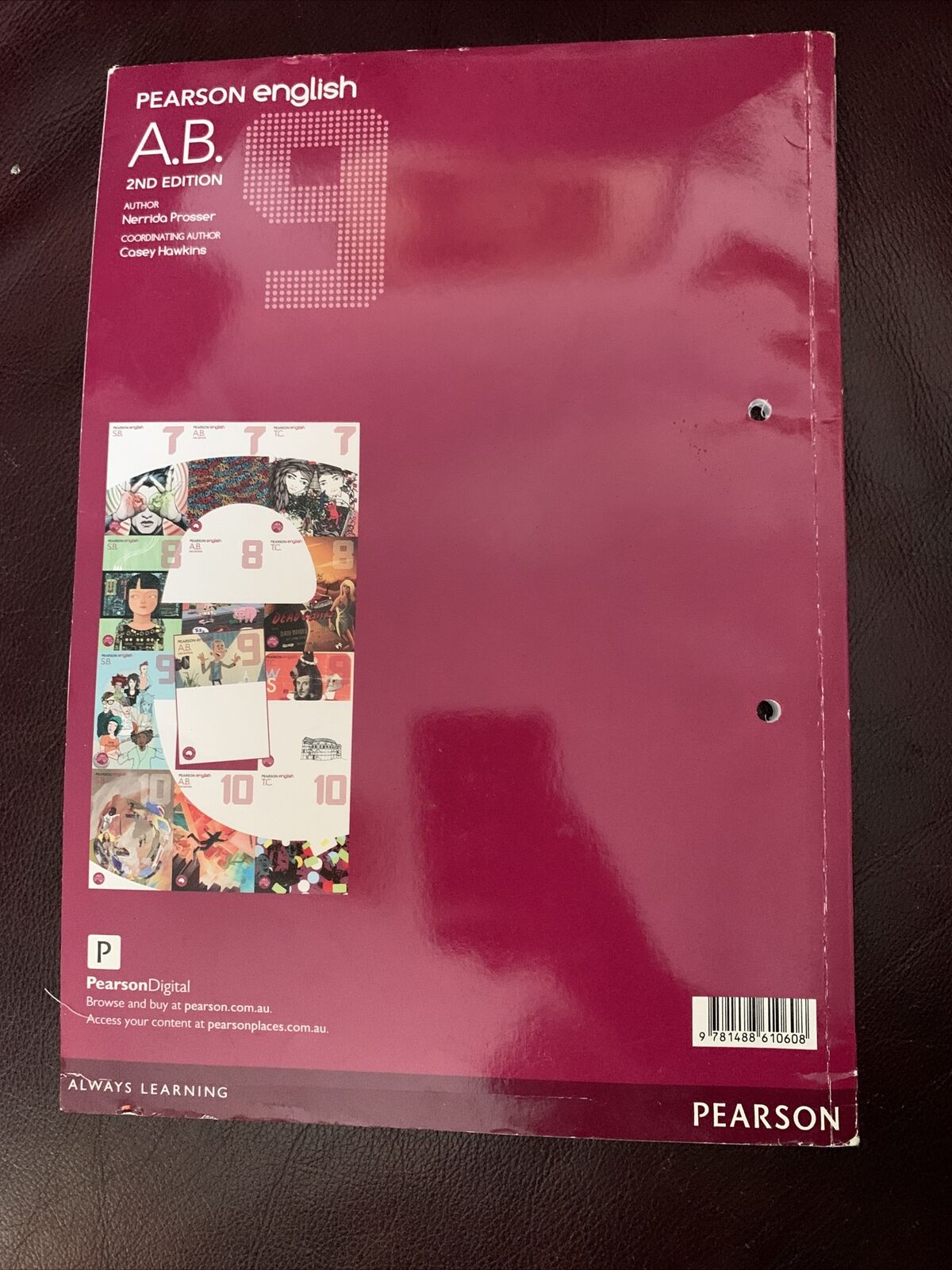 Pearson English 9 Activity Book 2nd Edition – Retro Unit