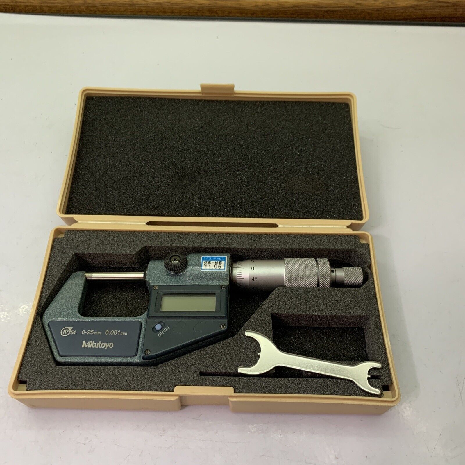 Mitutoyo Digimatic Micrometer Digital 0-25mm 0.001mm MDC-25M 3-421-20 ...