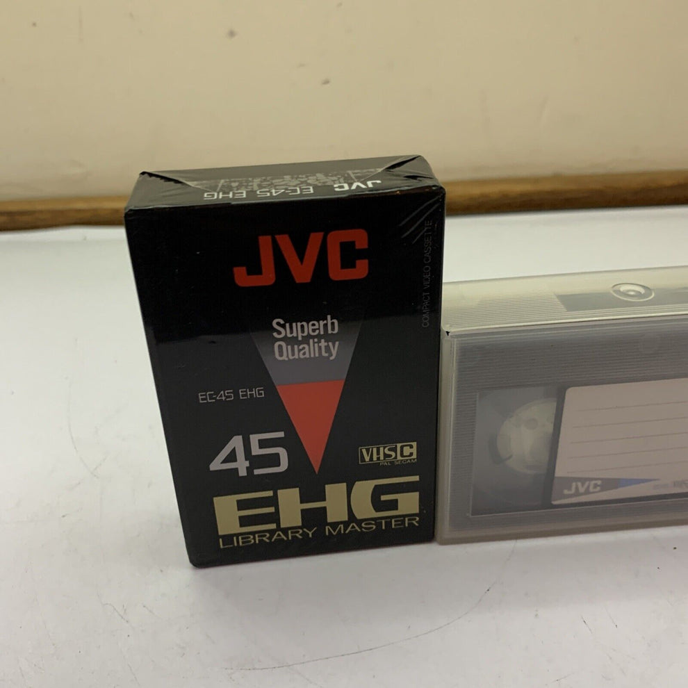 4x JVC TDK Fuji VHS-C Cassette Tapes for Camcorder – Retro Unit