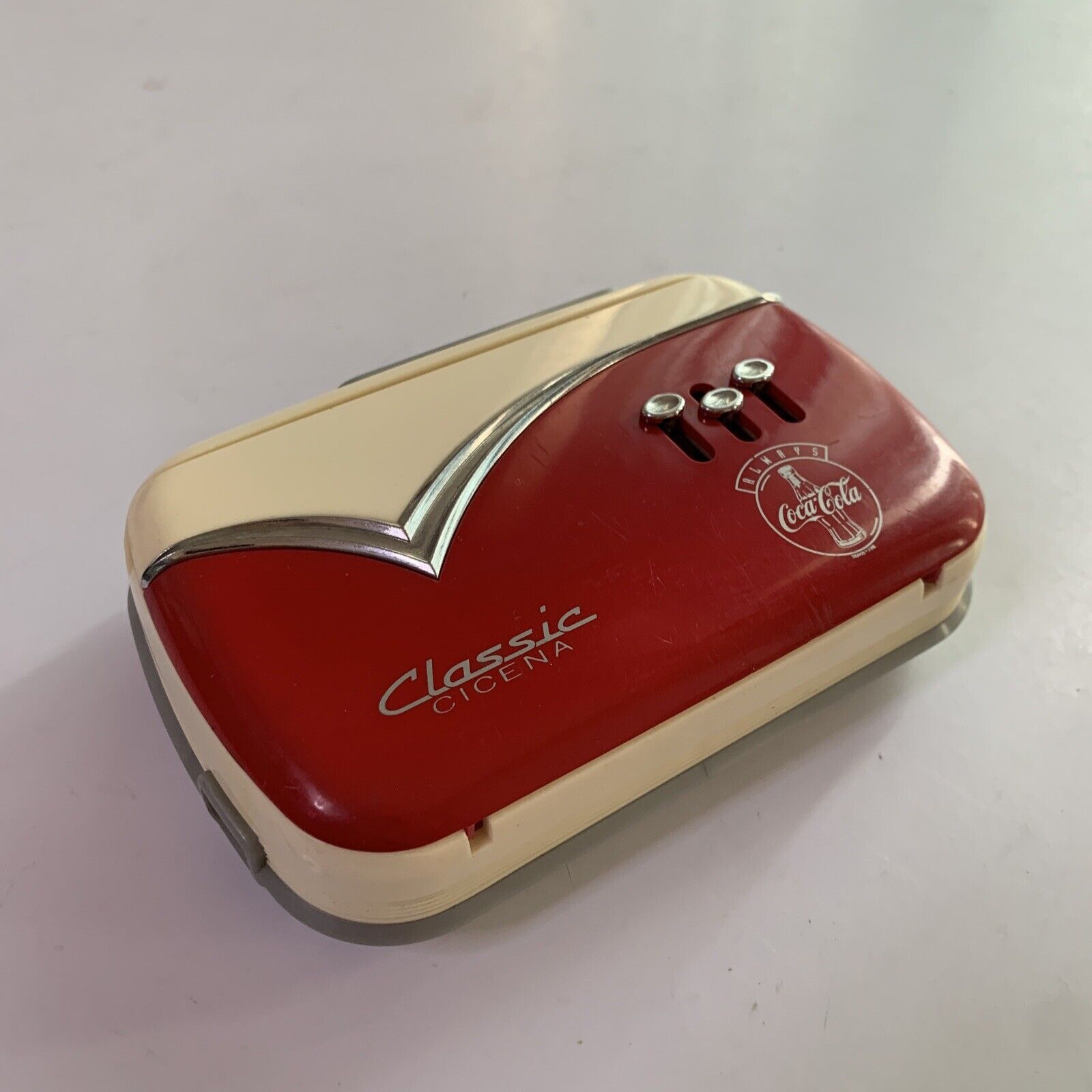 Coca Cola Classic Cicena Radio Cassette Player 901 *Cassette Player No ...