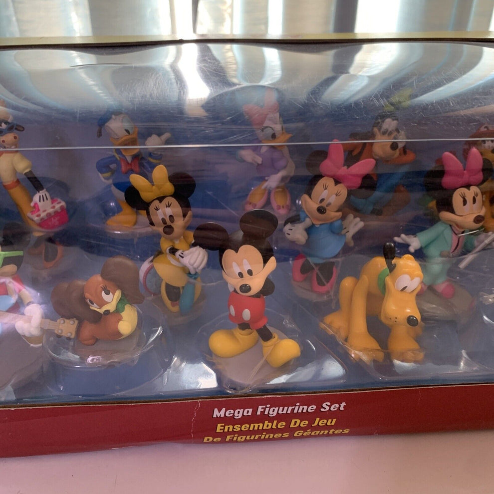 Disney Junior Mickey Mouse Mega Figurine Set 20 Figures – Retro Unit