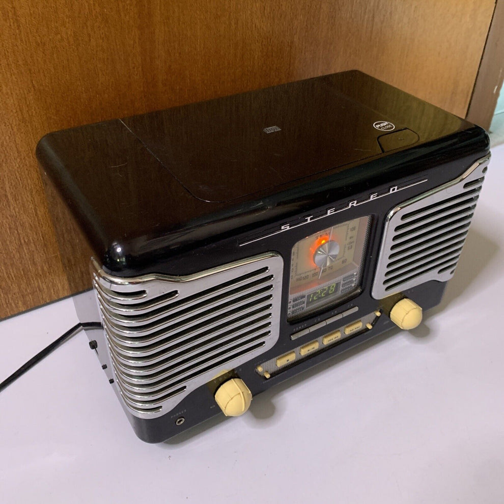 Teac Nostalgia CD Player AM/FM Radio Deluxe Alarm Clock SL-D80 – Retro Unit