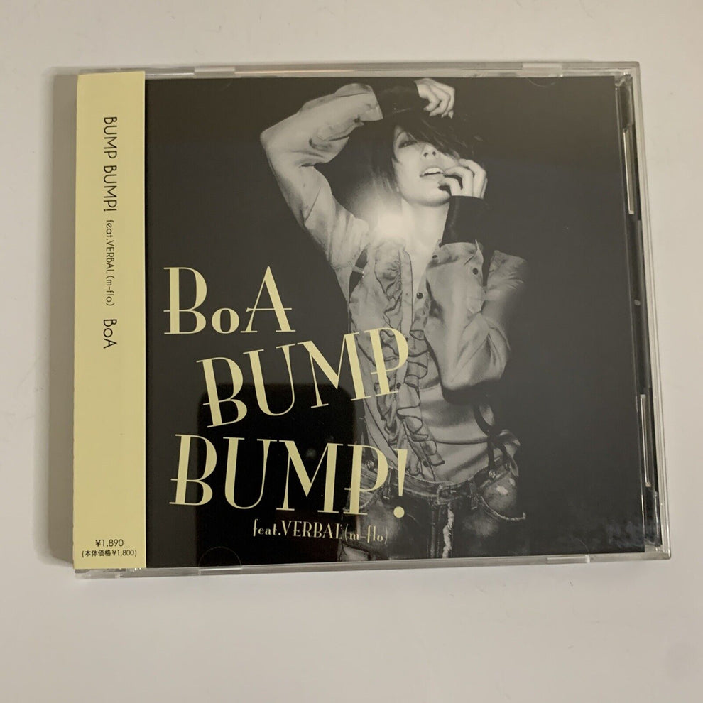 BoA Featuring Verbal (m-flo) – Bump Bump! (CD + DVD, 2-Disc, 2009) Obi – Retro Unit