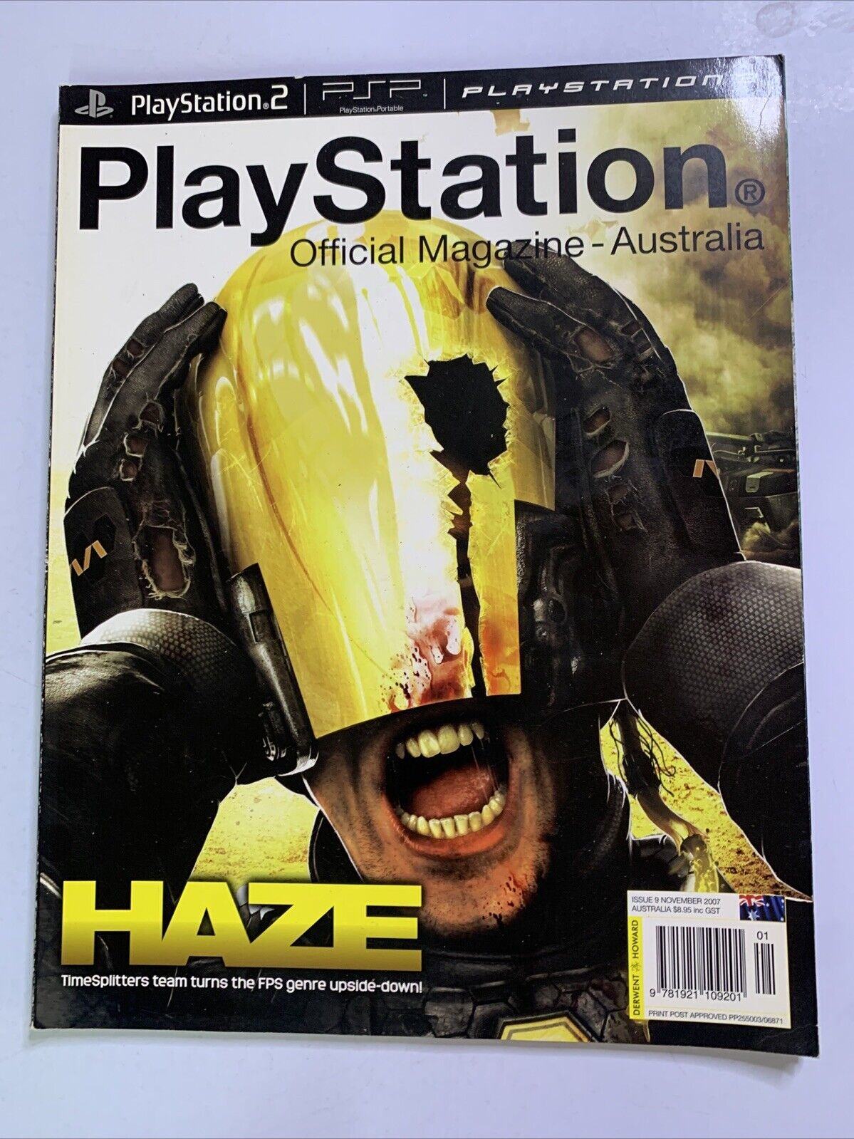PlayStation Official Magazine Australia November 2007 Haze PS2 PS3 PSP ...